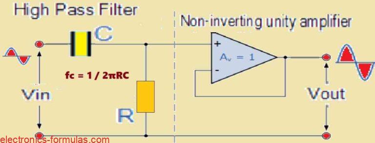 Active High Pass Filter Circuits Explained with Calculations ...