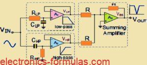 Band Stop Filter Circuit: Explained with Formulas - Electronics ...
