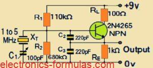 Understanding Quartz Crystal Oscillator Circuits, with Calculations ...